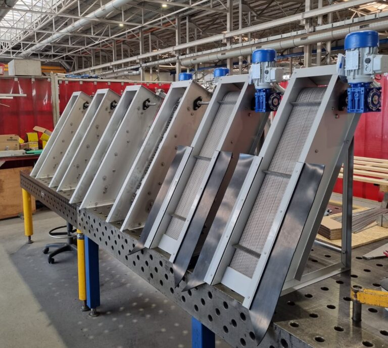ESMIL Back-Raked Screens | Mechanical Wastewater Treatment