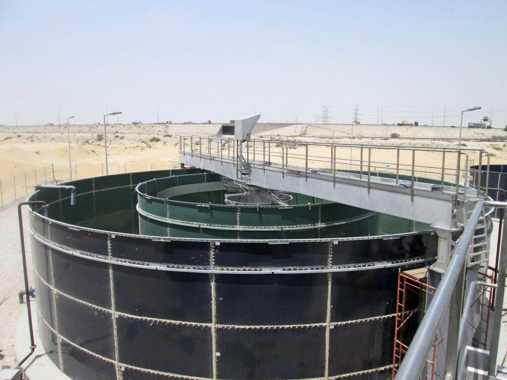 Efficient Radial Scrapers for Wastewater Treatment