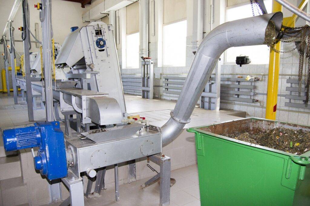 Esmil Screw Compacting Presses for Wastewater Treatment