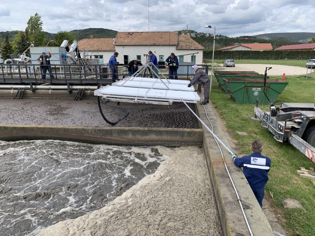 Fiber Tube Diffusers for Efficient Wastewater Aeration